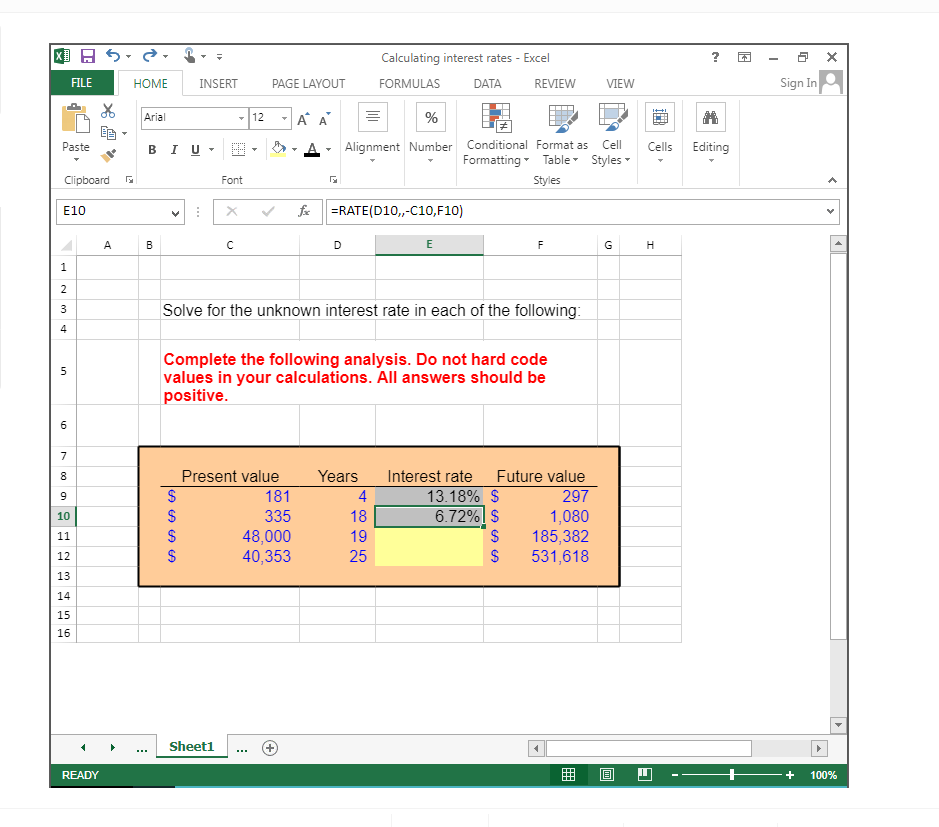 Solved Please help solve unknown interest rate for equation, | Chegg.com Solved Please help solve unknown interest rate for equation, | Chegg.com