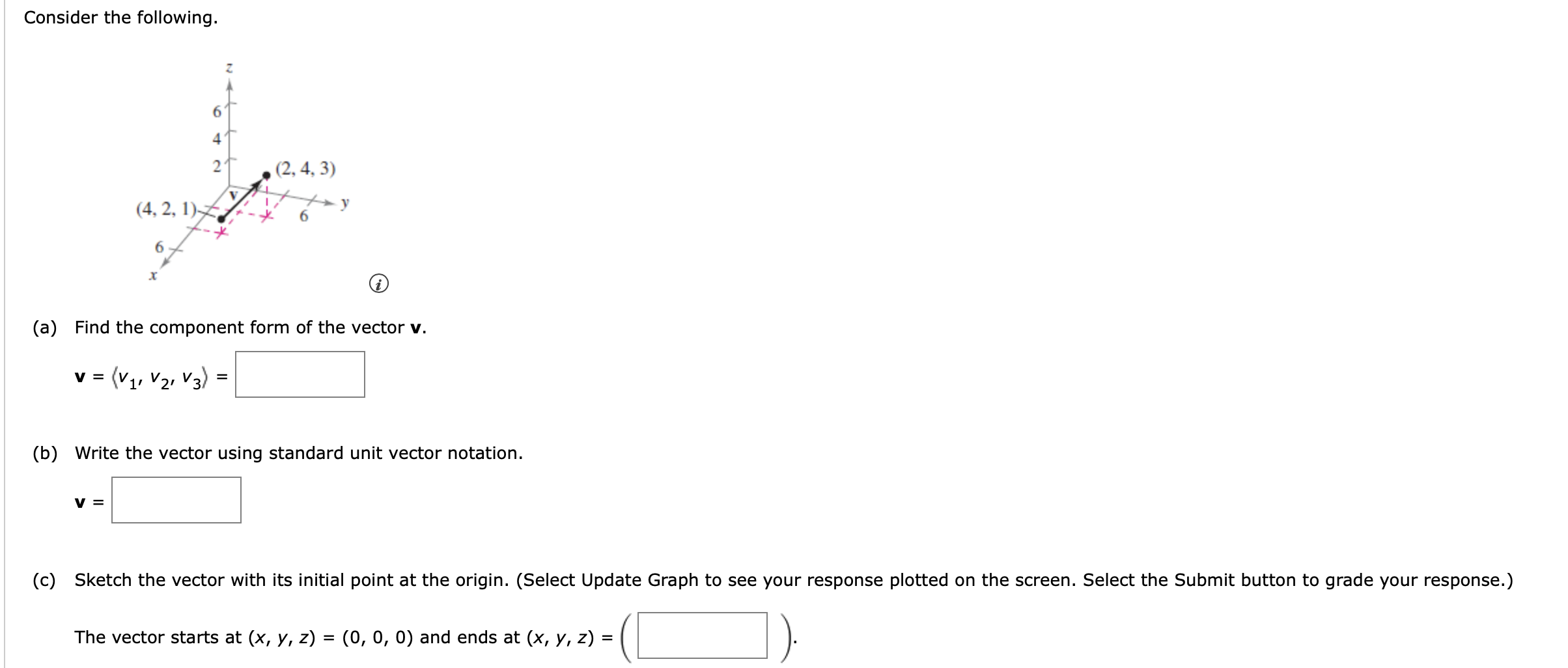 Solved Consider the following.(a) ﻿Find the component form | Chegg.com