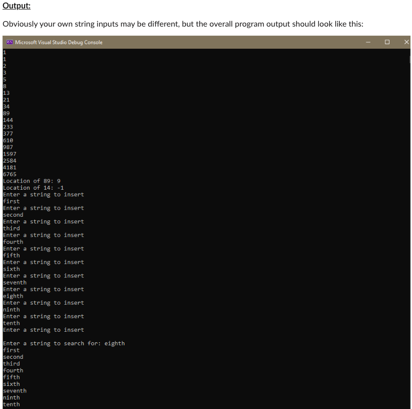 Solved Goals and Background: For this assignment, we're | Chegg.com