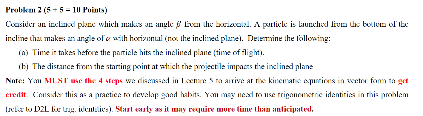 Solved Problem 2 (5 + 5 = 10 ﻿Points) ﻿vosinge owing the | Chegg.com