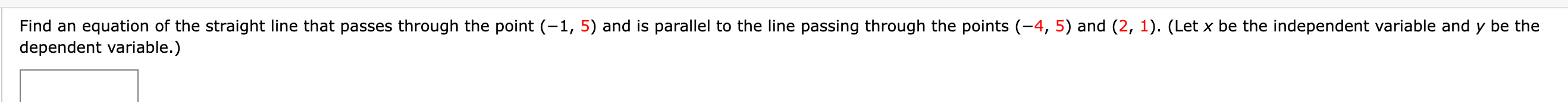Solved dependent variable.) | Chegg.com
