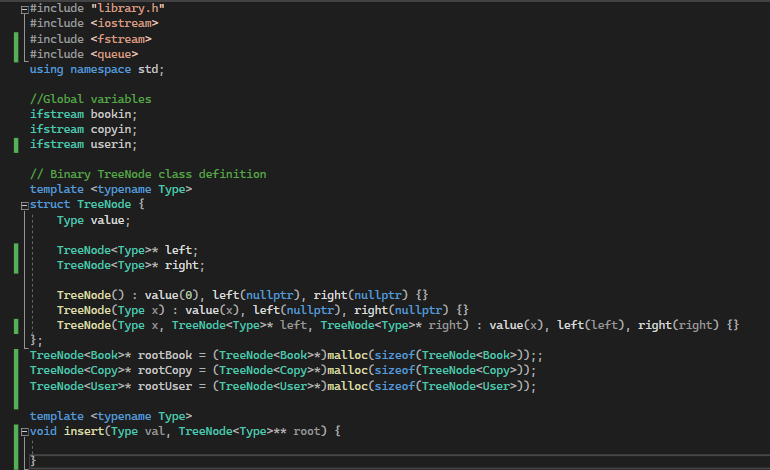 Using c++ I'm trying to create a binary tree that | Chegg.com