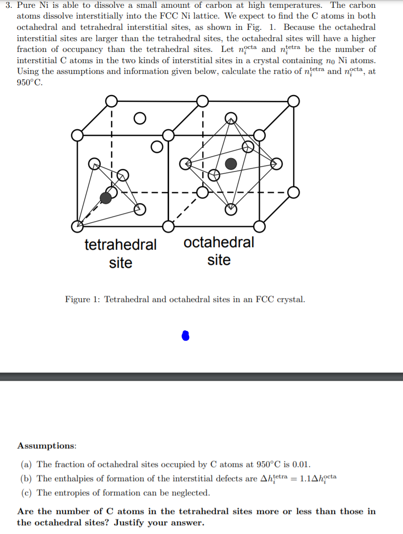 Solved 3. Pure Ni is able to dissolve a small amount of | Chegg.com