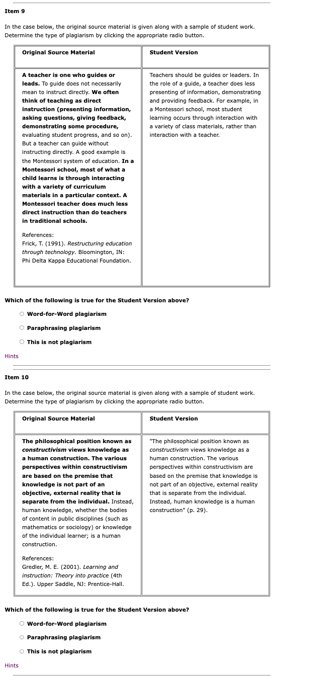Solved Item 1 In the case below, the original source | Chegg.com