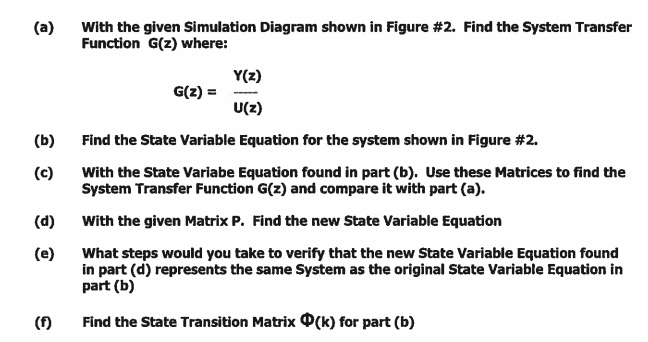 Solved P=[11−11](a) With the given Simulation Diagram shown | Chegg.com