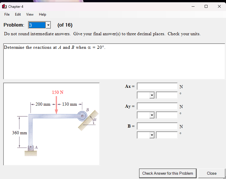 Solved Chapter 4File Edit View HelpProblem: 3 (of 16)Do ﻿not | Chegg.com