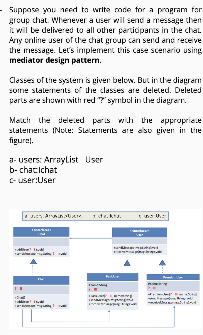 Suppose you need to write code for a program for | Chegg.com