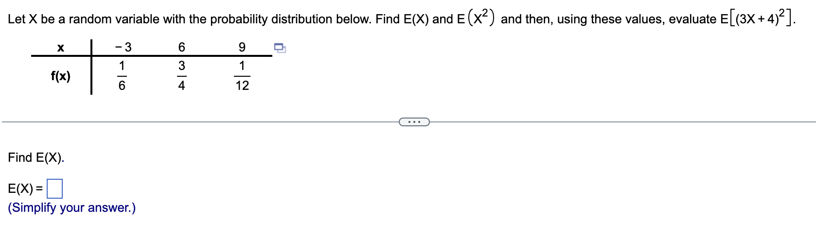 Solved Let X be a random variable with the probability | Chegg.com