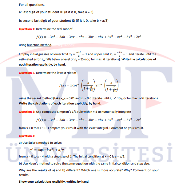 Solved Please make the solutions according to these | Chegg.com