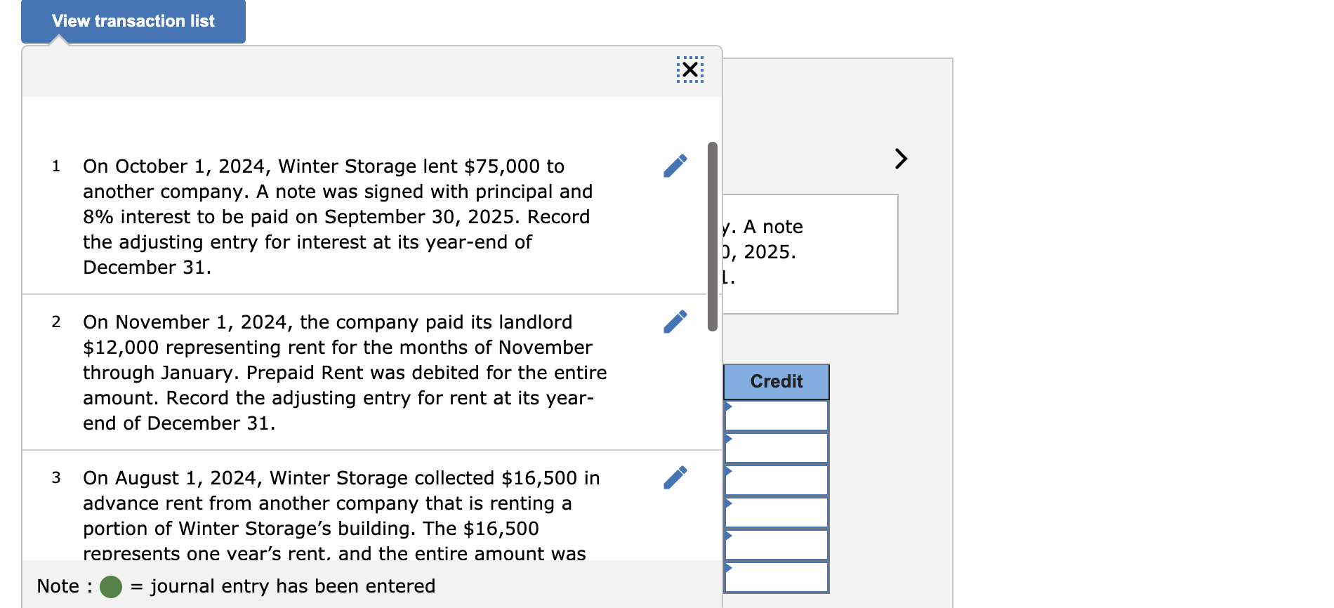 Solved The information necessary for preparing the 2024 | Chegg.com
