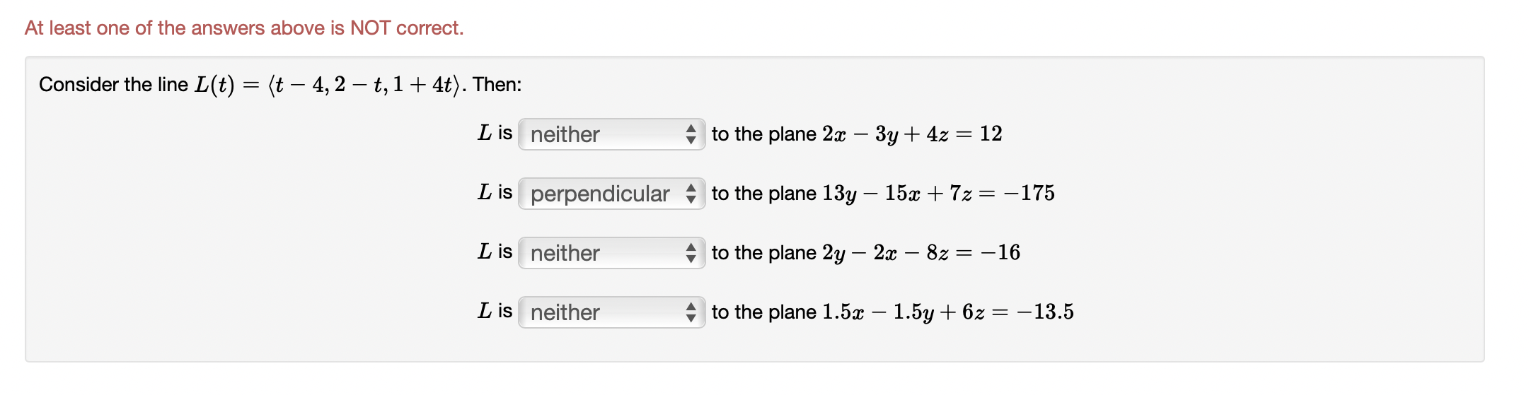 Solved At least one of the answers above is NOT | Chegg.com