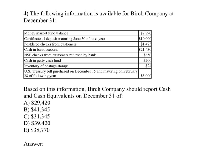 Solved 1) If the Cash Over and Short account has a credit | Chegg.com