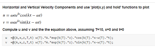 Solved Horizontal and Vertical Velocity Components and use | Chegg.com