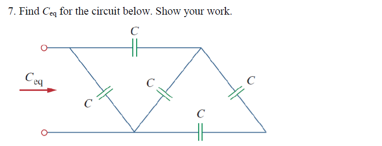 Solved 5. Find Req for the circuit below. Assume all | Chegg.com