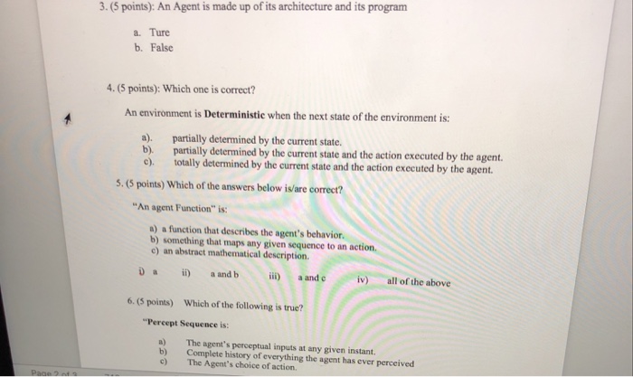 Solved 2120 points) : Develop a PEAS description of the task | Chegg.com Solved 2120 points) : Develop a PEAS description of the task | Chegg.com