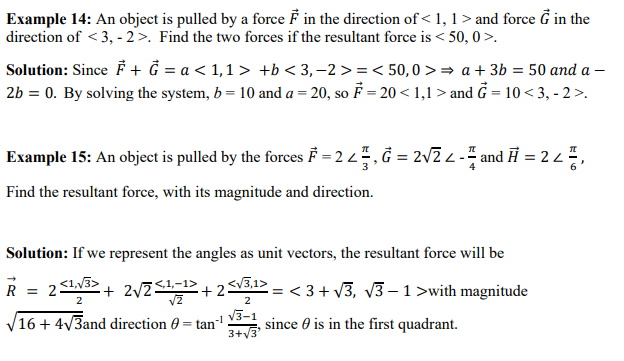 Solved Example 14: An object is pulled by a force in the | Chegg.com