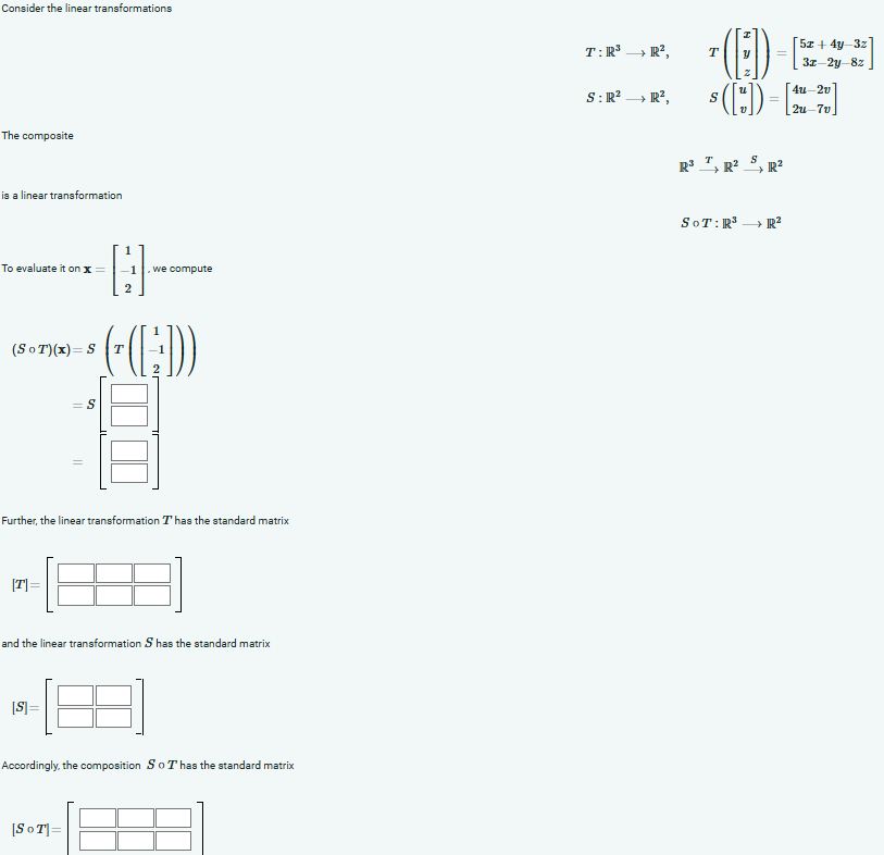 Solved Consider the linear | Chegg.com