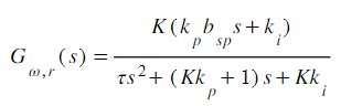 10.Evaluate the PI controller parameters, kp and ki, | Chegg.com