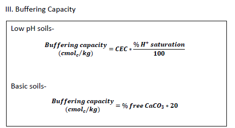 Solved Buffering capacity 3. Calculate the buffering | Chegg.com