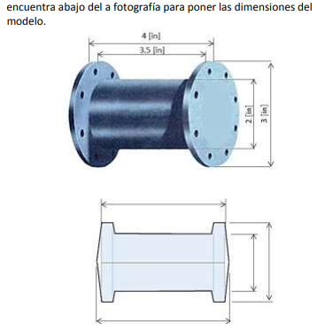 Solved The cast iron spool in the following photograph has | Chegg.com