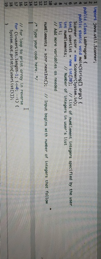 Solved Write A Program That Reads A List Of Integers And