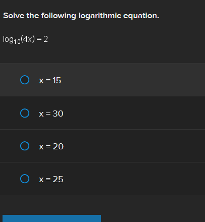 Solved Solve the following logarithmic | Chegg.com