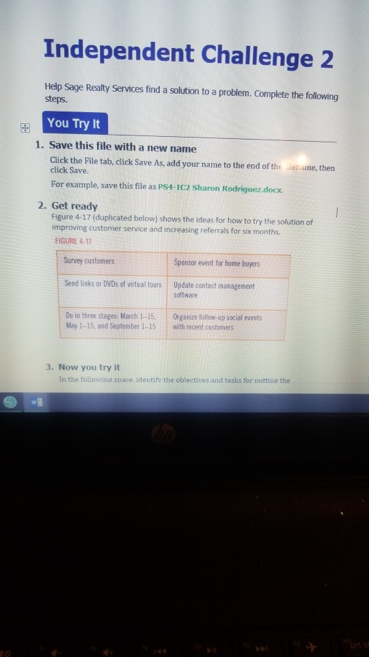 Solved Independent Challenge 2 Help Sage Realty Services | Chegg.com