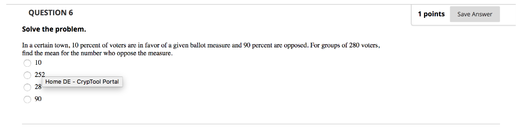 Solved QUESTION 2 Determine whether the given procedure | Chegg.com