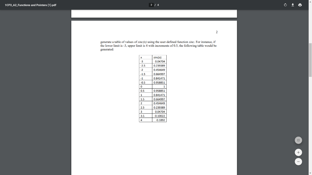 Solved 1CP3_A2_Functions and Pointers (1).pdf 1/4 Assignment | Chegg.com