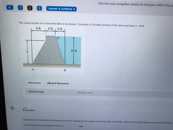 Solved Use the sub navigation below to navigate within this | Chegg.com