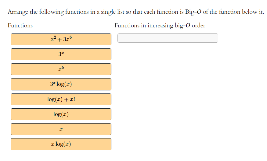 Solved I tried graphing each function on Desmos but I'm | Chegg.com