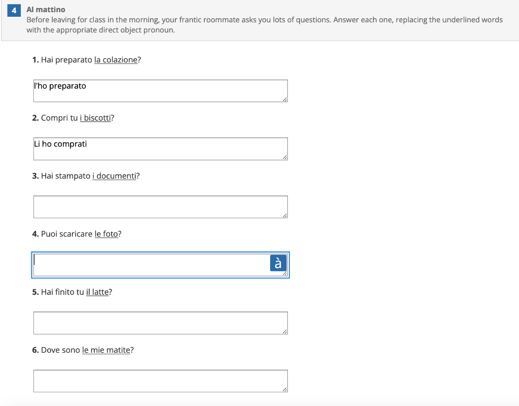 3 Dove Complete each sentence with the appropriate | Chegg.com