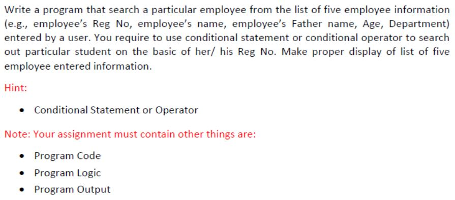 Solved Please write the Code in C program and please write | Chegg.com