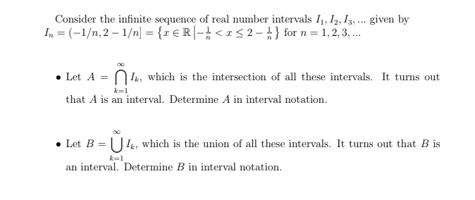Solved Consider the infinite sequence of real number | Chegg.com