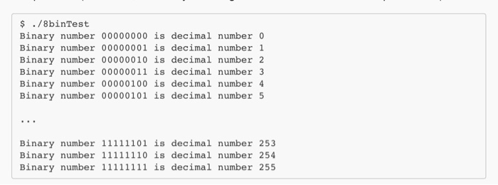 Solved Using C++. The output must look exactly like the one | Chegg.com