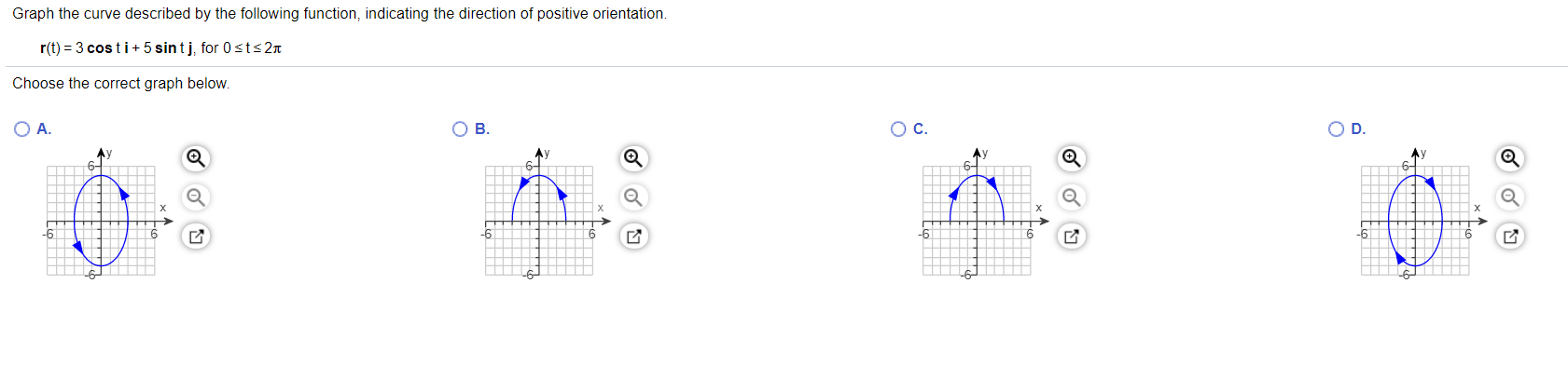 Solved Graph the curve described by the following function, | Chegg.com