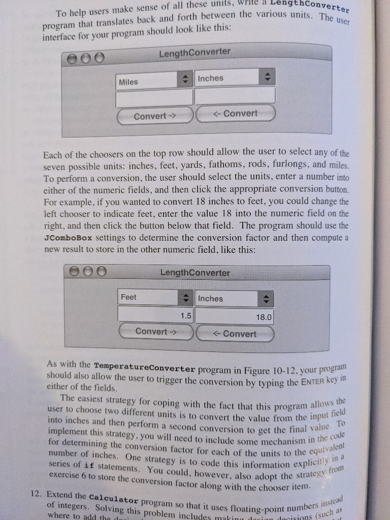 Make a Java version of the program in the picture | Chegg.com
