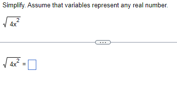 Solved Simplify. Assume that variables represent any real | Chegg.com