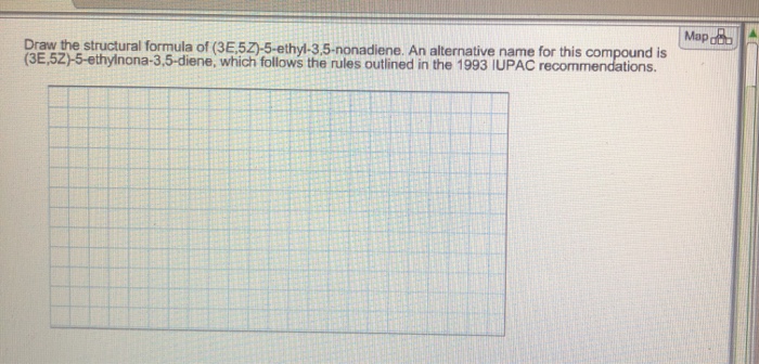 Solved Mapd Draw the structural formula of | Chegg.com