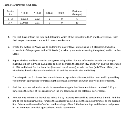 Solved Consider the five-bus power system illustrated below. | Chegg.com