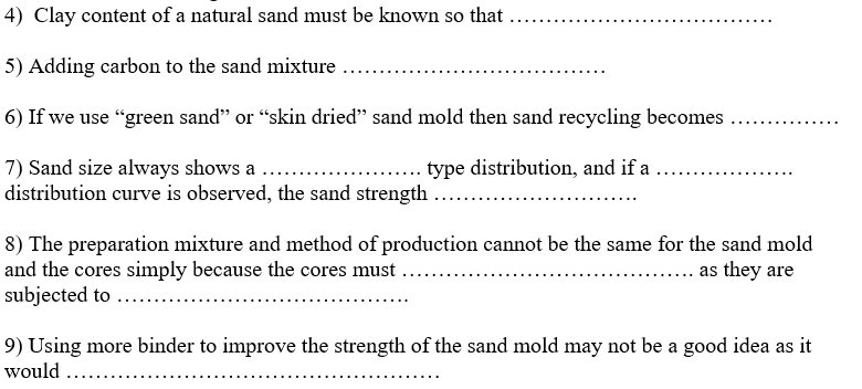 Solved 4) Clay content of a natural sand must be known so | Chegg.com