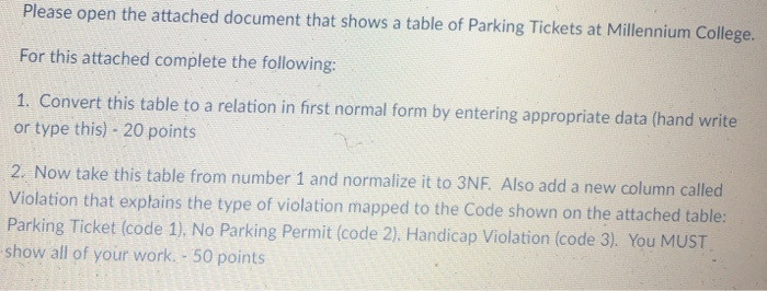Solved Please open the attached document that shows a table | Chegg.com