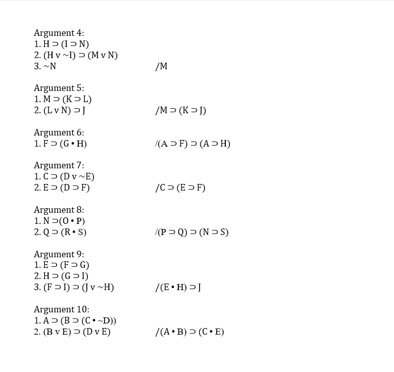 Solved Module 13: Conditional Proof Graded Homework | Chegg.com