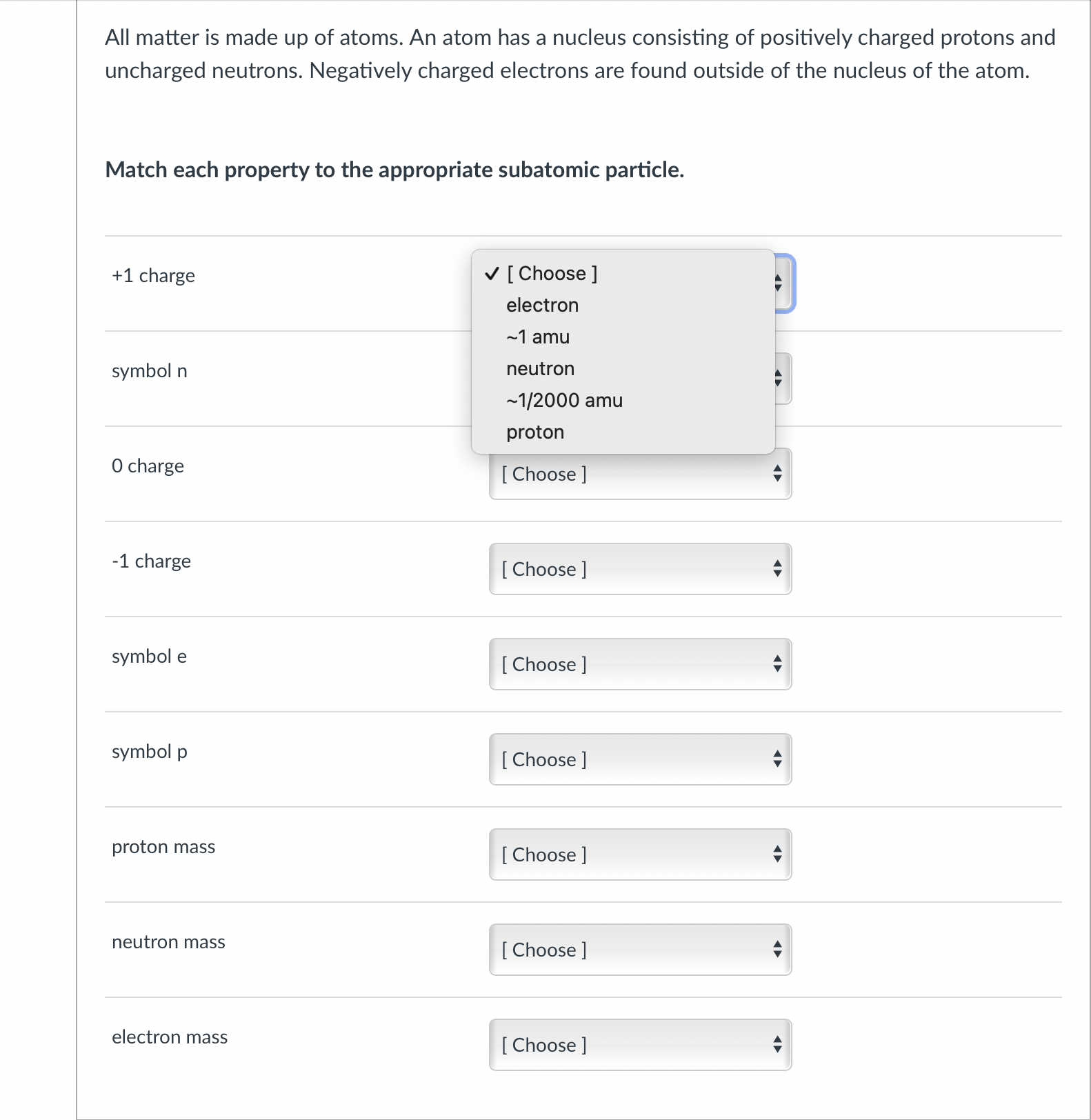 [Solved]: a) b) All matter is made up of atoms. An atom has