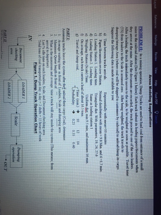 Solved Layout References Mailings Review View Help Foxit PDF | Chegg.com