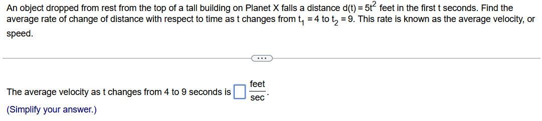 Solved An object dropped from rest from the top of a tall | Chegg.com