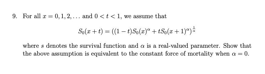 9. For all x=0,1,2,… and 0 | Chegg.com
