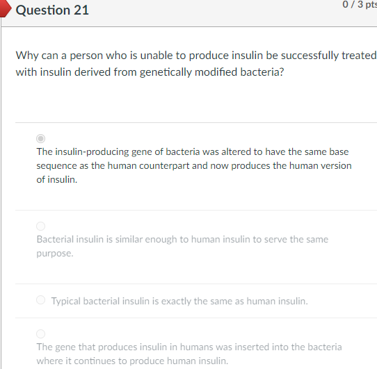 Solved 0/3 pts Question 21 Why can a person who is unable to | Chegg.com
