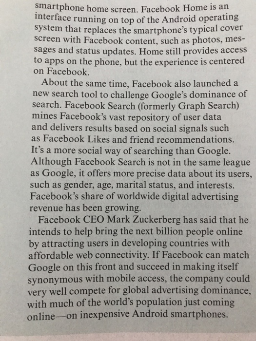 Solved Why is mobile computing so important to these three | Chegg.com