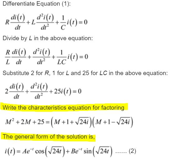 Solved Could you please explain the math behind the | Chegg.com